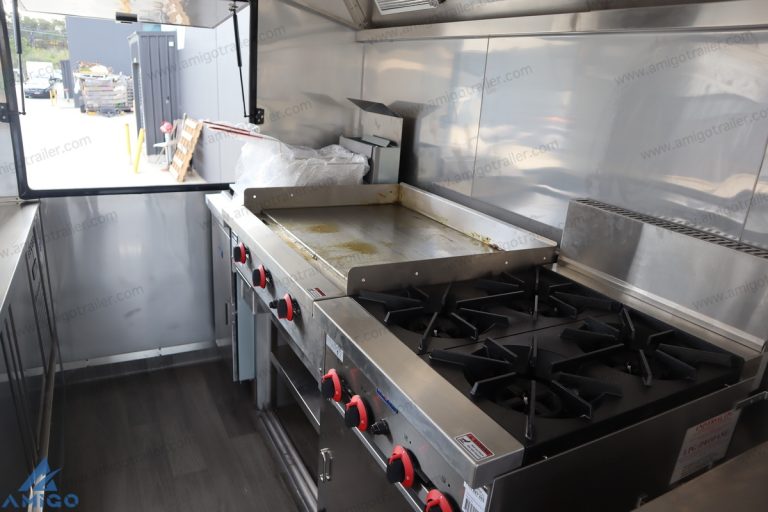 5m fryer/3B griddle/4B stove - Sydney Food Trailers